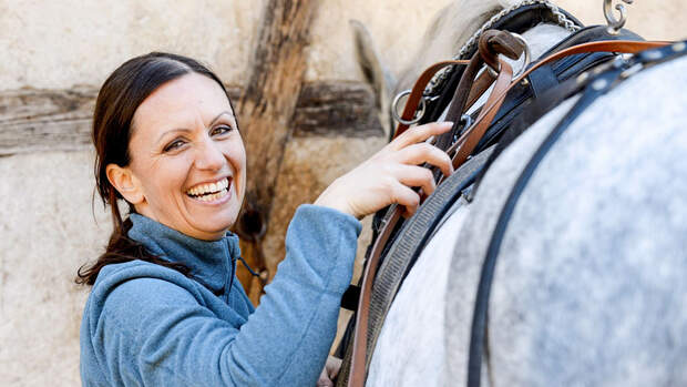 Porträt Sabrina Möller: Kutschfahrt mit Schlesiern | cavallo.de